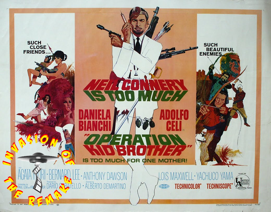 Remaking O.K. Connery aka Operation Kid Brother (1967) by Invasion of ...