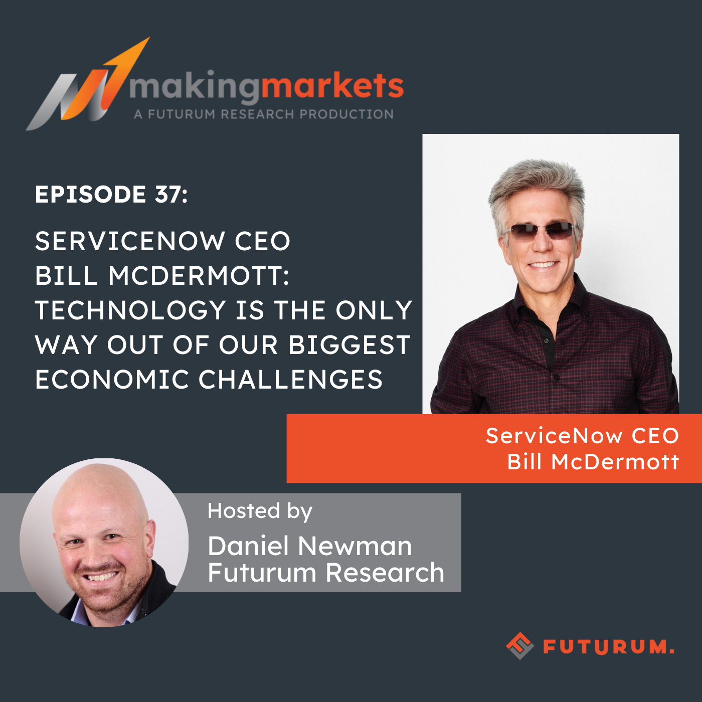 Making Markets EP37: ServiceNow CEO Bill McDermott—Tech is the way out of our economic ...