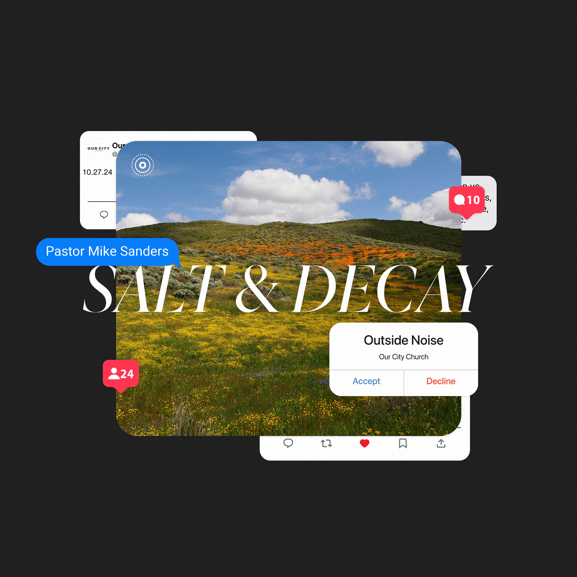 Our City Church Podcast - Salt & Decay | Pastor Mike Sanders | Outside ...