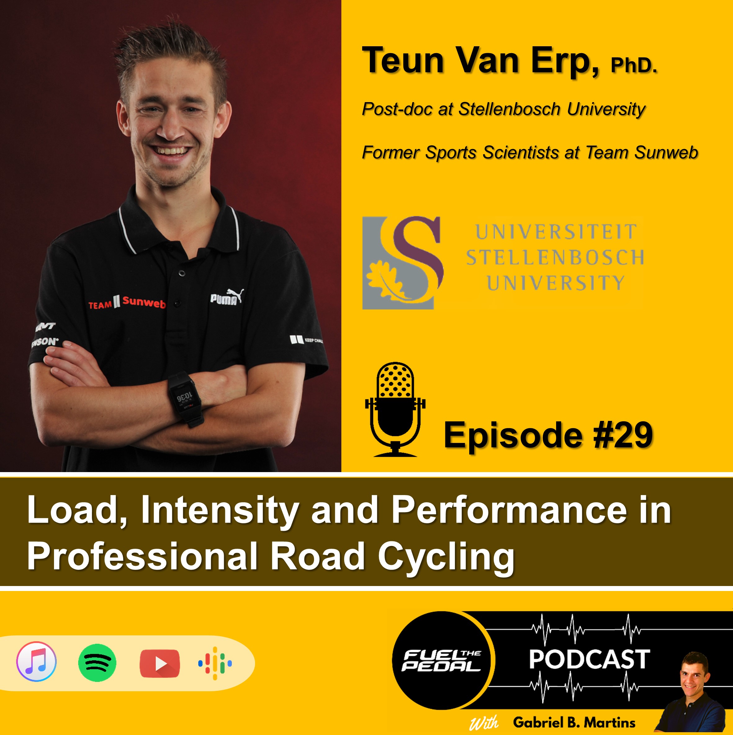 FTP #29: Teun Van Erp, PhD - Load, Intensity and Performance in ...