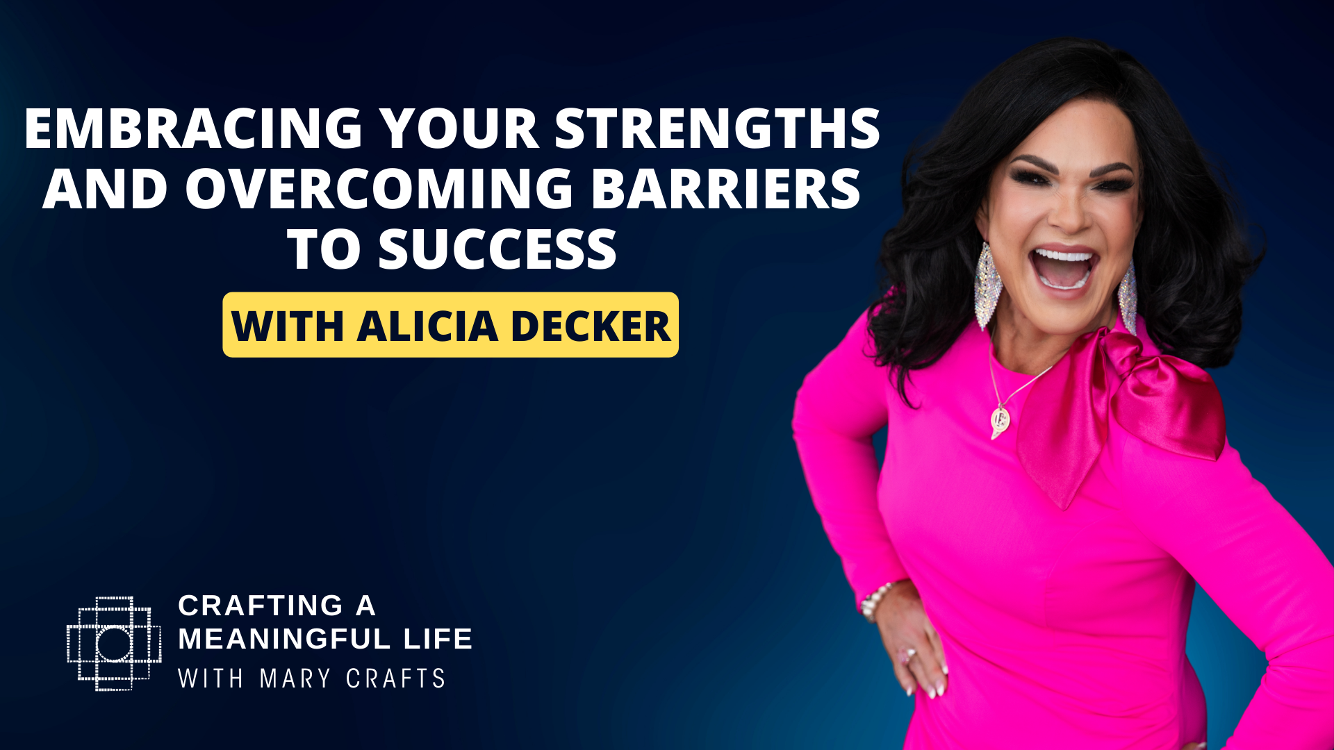 (Ep 320) Embracing Your Strengths and Overcoming Barriers to Success with Alicia Decker Crafting ...