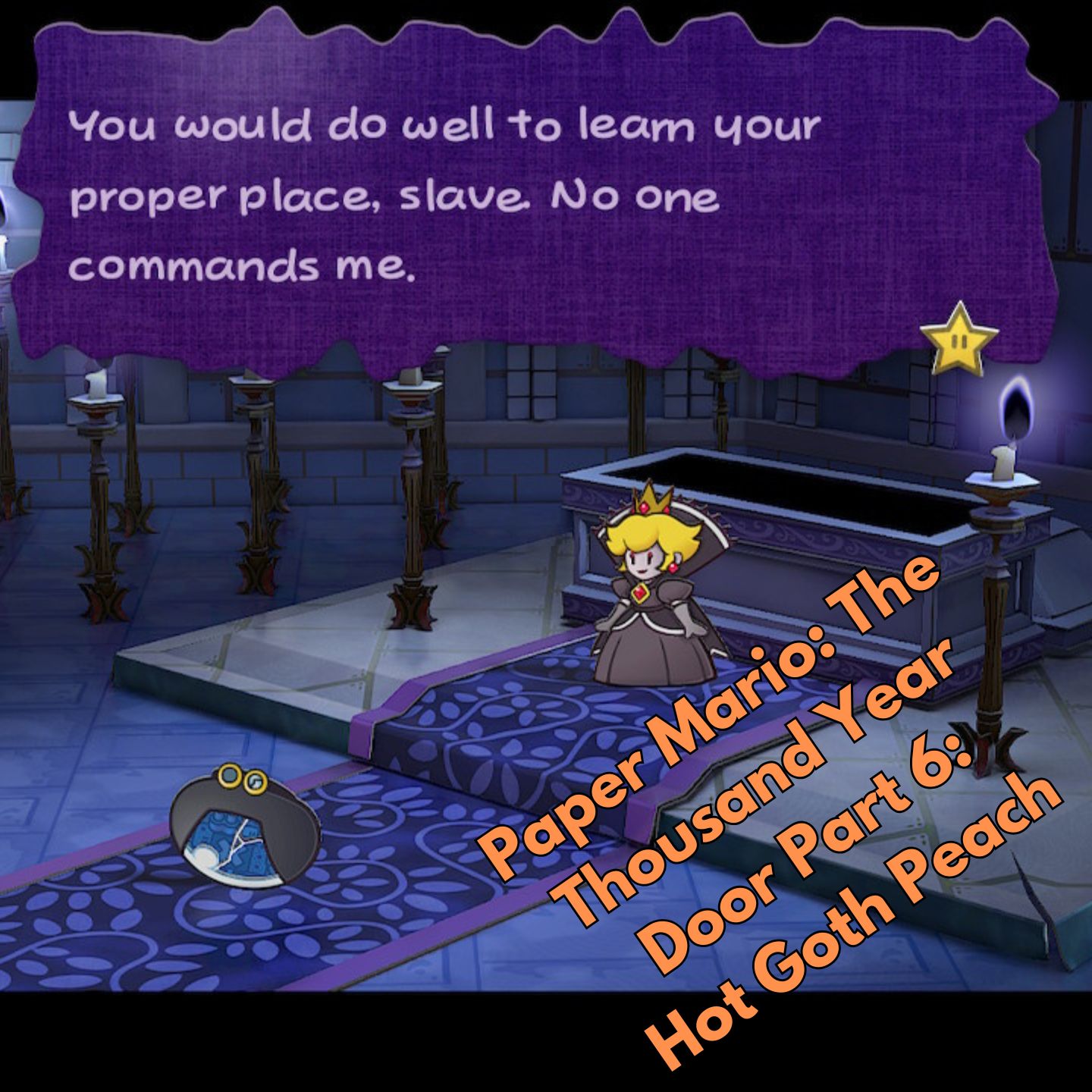 Paper Mario: The Thousand Year Door - Hot Goth Peach by Square Roots ...