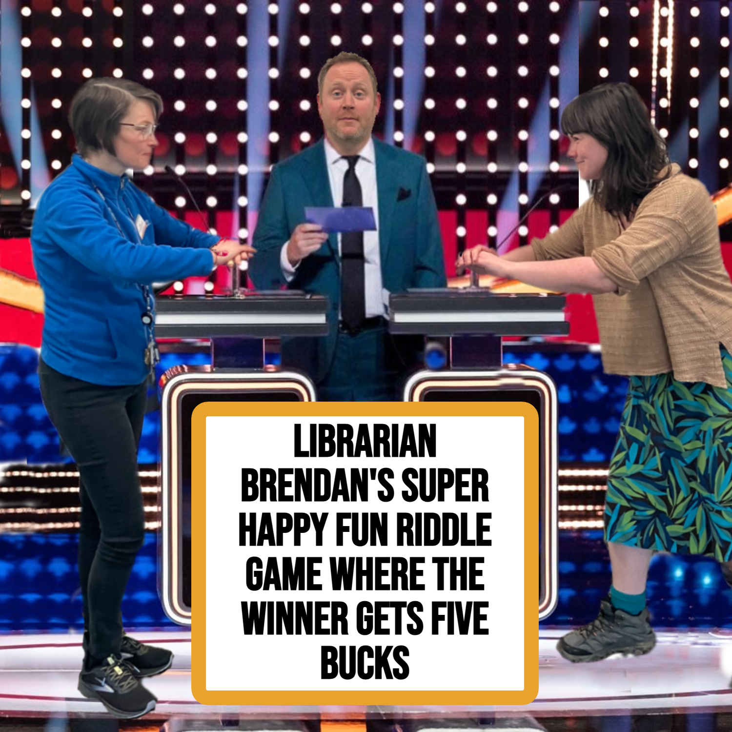 I Blame My Shelf Podcast - Librarian Brendan's Super Happy Fun Riddle ...